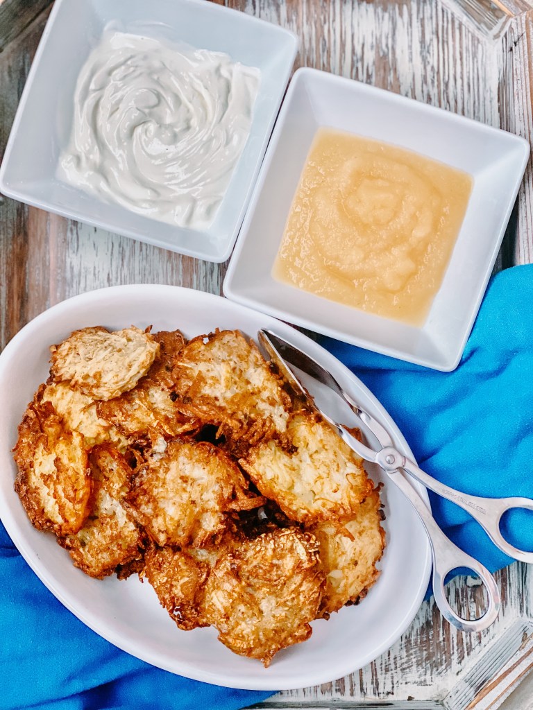 Easy Simple Traditional Hanukkah Latkes - Food Allergy P.I.